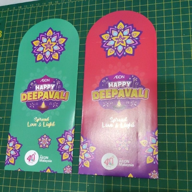 Aeon deepavali packet 2pcs 2 design | Shopee Malaysia