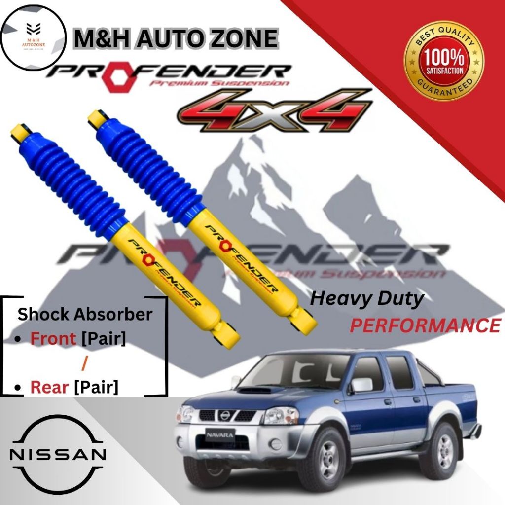 [Profender] Nissan Frontier D22 Absorber Heavy Duty | Shopee Malaysia