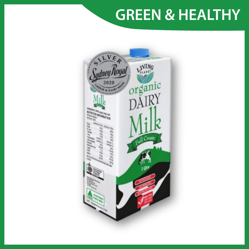 Living Planet Organic Dairy Milk Full Cream 1L | Shopee Malaysia