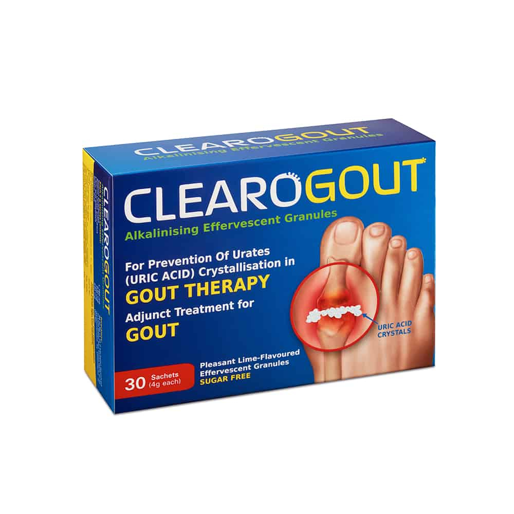 CLEARGOUT ALKALINISING PREVENT OF URATES URIC ACID 5 SACHET | Shopee ...
