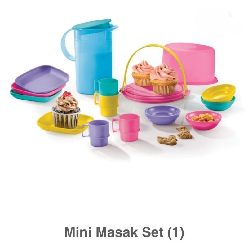 TUPPERWARE Mini Masak Set with Gift Box | Shopee Malaysia