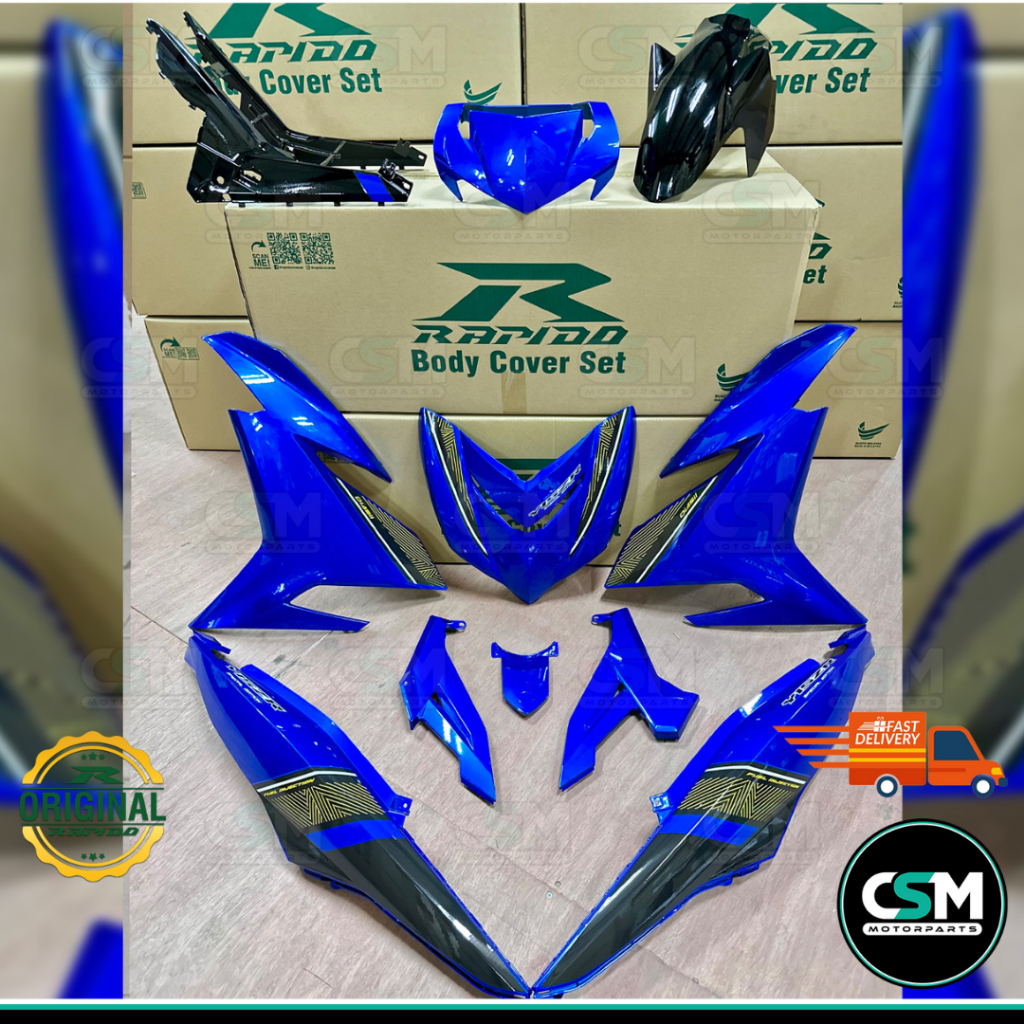 [READY STOCK] Coverset Bodyset Yamaha Y15 Y15ZR V1 V2 LC150 Special ...