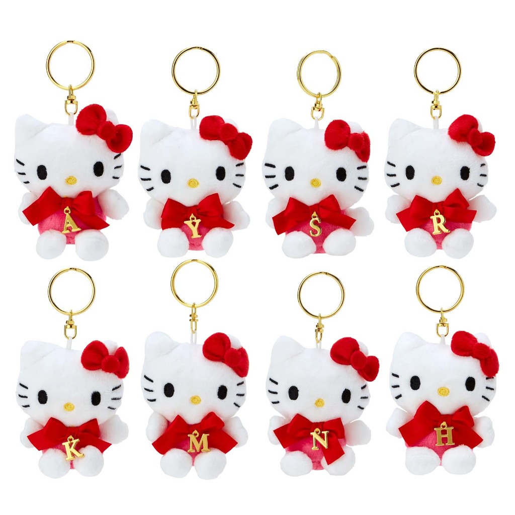 Japan Sanrio Hello Kitty Plush Doll Keychain (Alphabet) | Shopee Malaysia