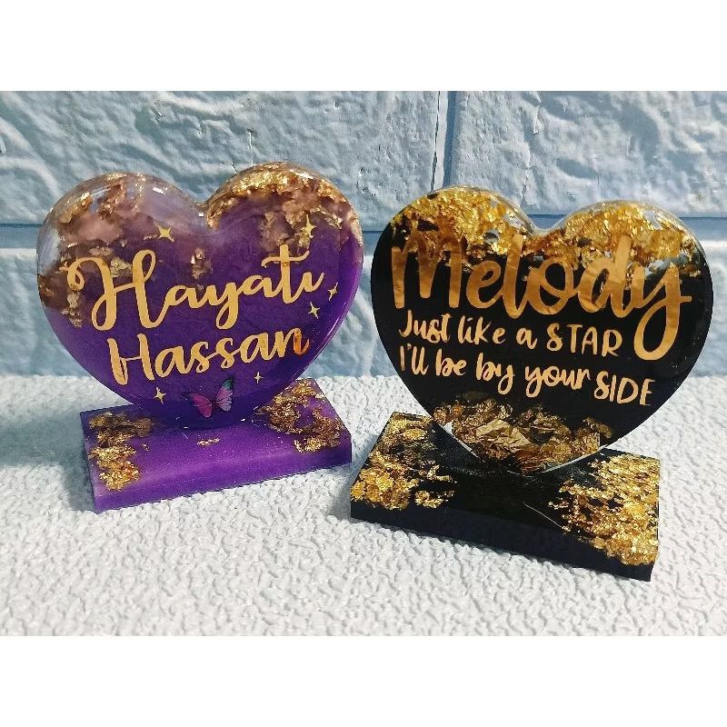 Customizable Mini Love Stand – Add Your Name or Quote | Shopee Malaysia