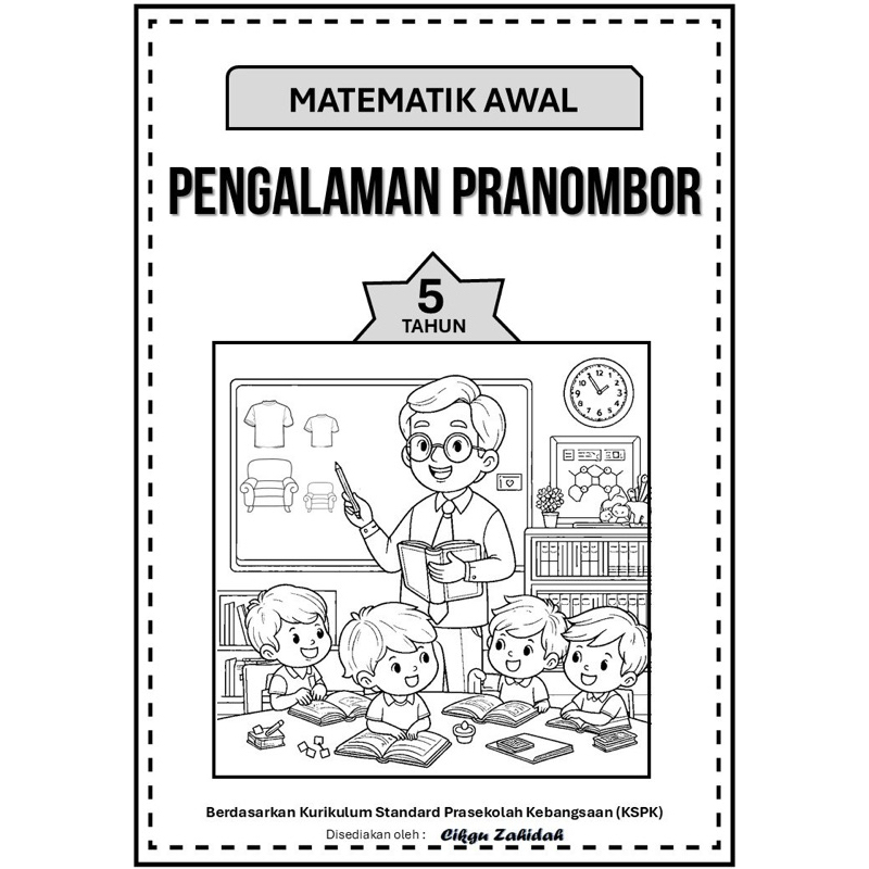FAIL PDF - PRNGALAMAN PRANOMBOR MATEMATIK AWAL UNTUK MURID 5 TAHUN ...