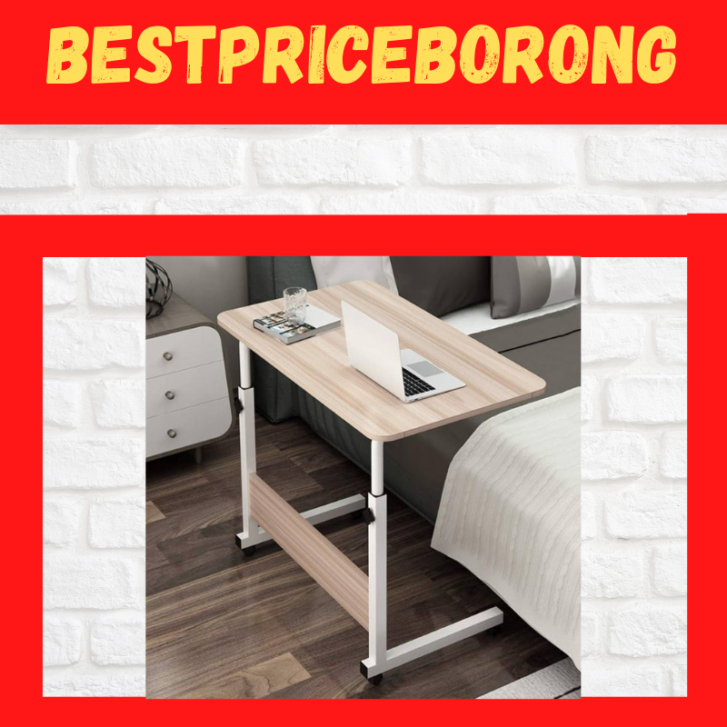 Computer Desk Bed Side Study Table Portable Computer Desk Wooden Meja ...