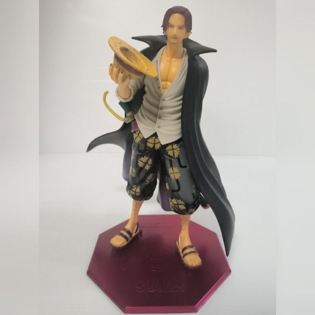 25cm High Anime One Piece four kings Red Haired Redhead Shanks Classic ...