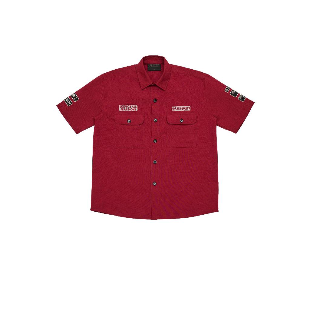 Playaz x SRG Selangor Red Giants Champions Work Shirt S13 & MSC | Shopee Malaysia