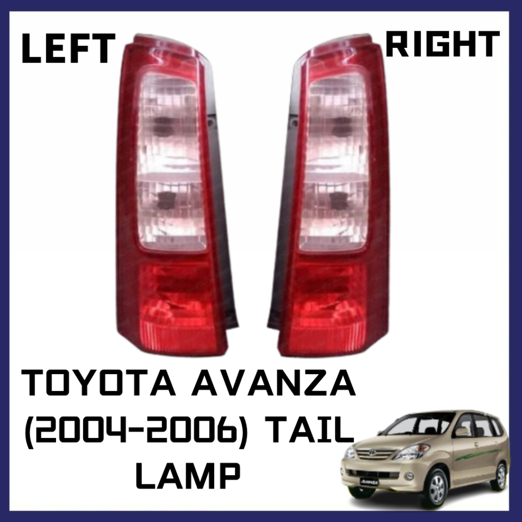 Lampu Belakang Kereta Toyota Avanza Tahun 2004 Year First Old Model ...