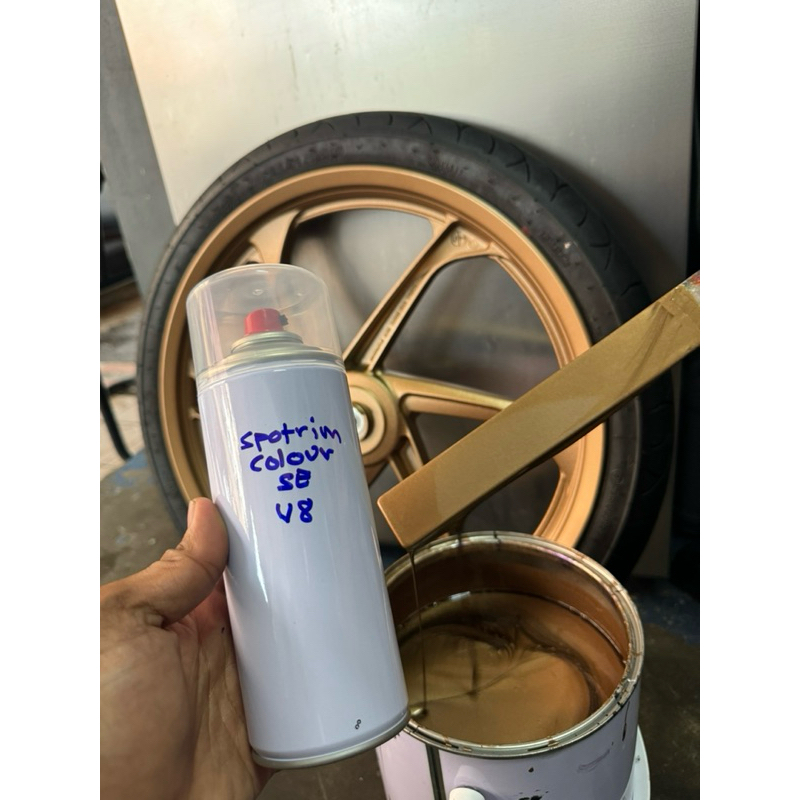 Spray tin cat colour lc v8 se spotrim / se v8 | Shopee Malaysia