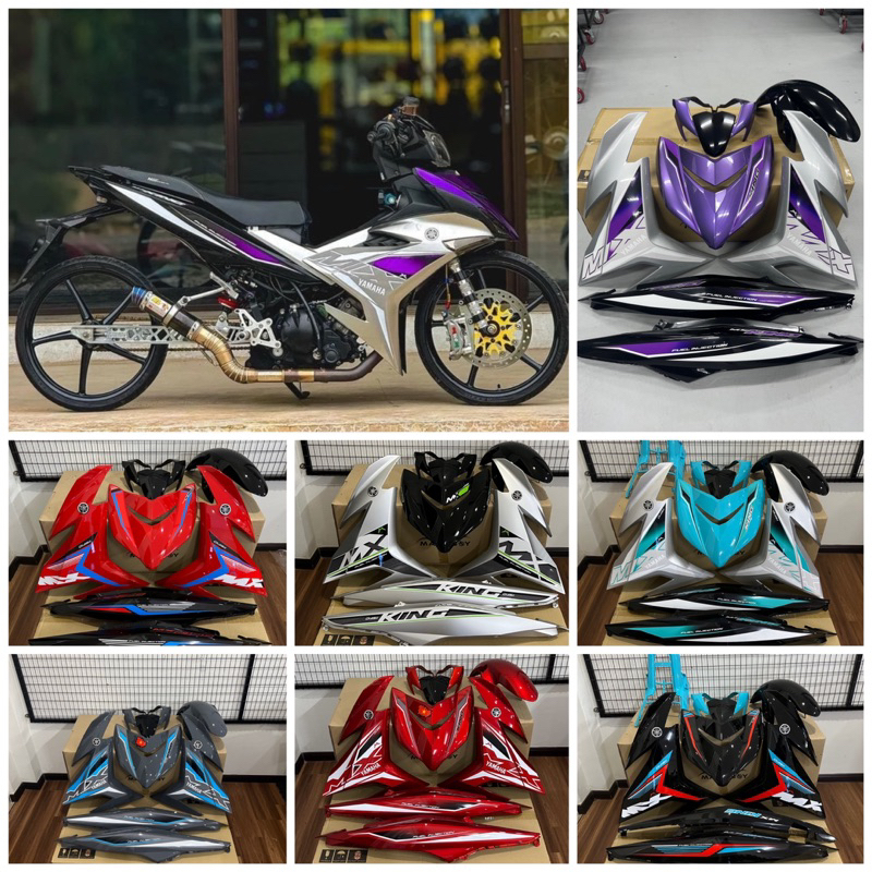 JL Magic Boy Y15ZR V1 V2 V3 Cover set Indonesia 2017 2021 2023 MX King ...