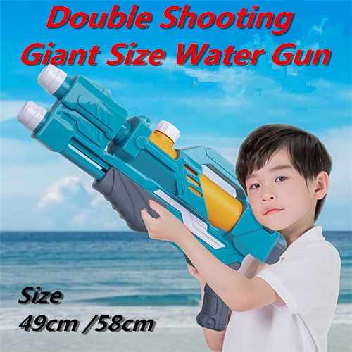 Dual Shoot High Pressure Water Gun Blaster Long Range Water Gun ...