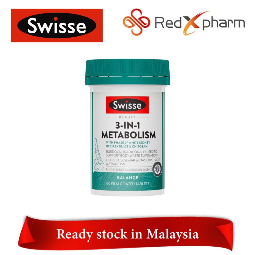 Swisse Beauty 3 In 1 Metabolism Balance 60 Tablets | Shopee Malaysia