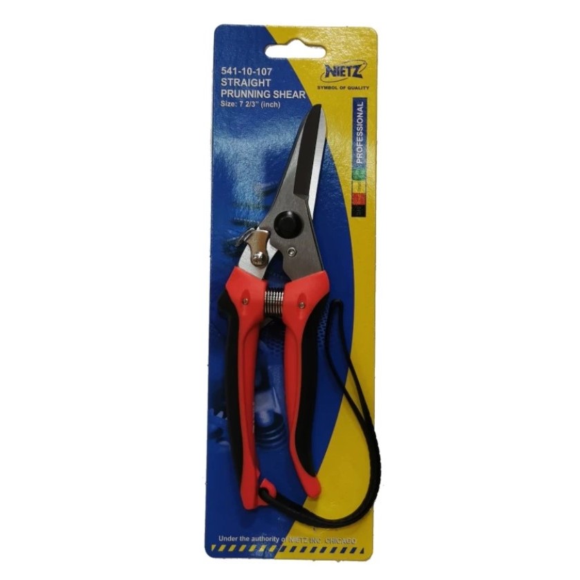 NIETZ HEAVY DUTY STRAIGHT PRUNING SHEAR CUTTER / GARDEN CUTTER / GARDEN ...