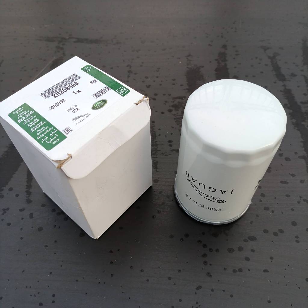 ( 100% ORIGINAL ) ENGINE OIL FILTER JAGUAR XF XE XJ X250 3.0 V6 F-PACE ...