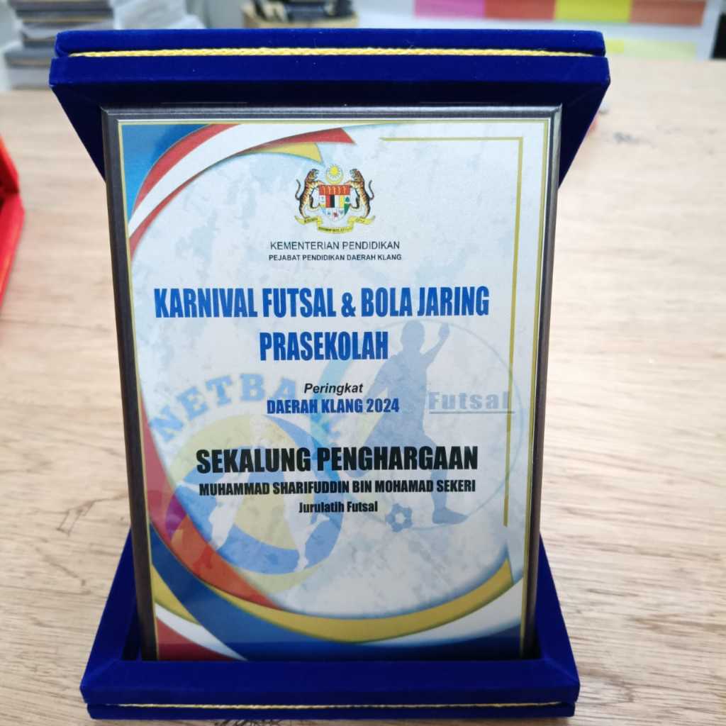 VELVET BOX / PLAK BALDU / PLAK PENGHARGAAN / PLAK ANUGERAH | Shopee ...