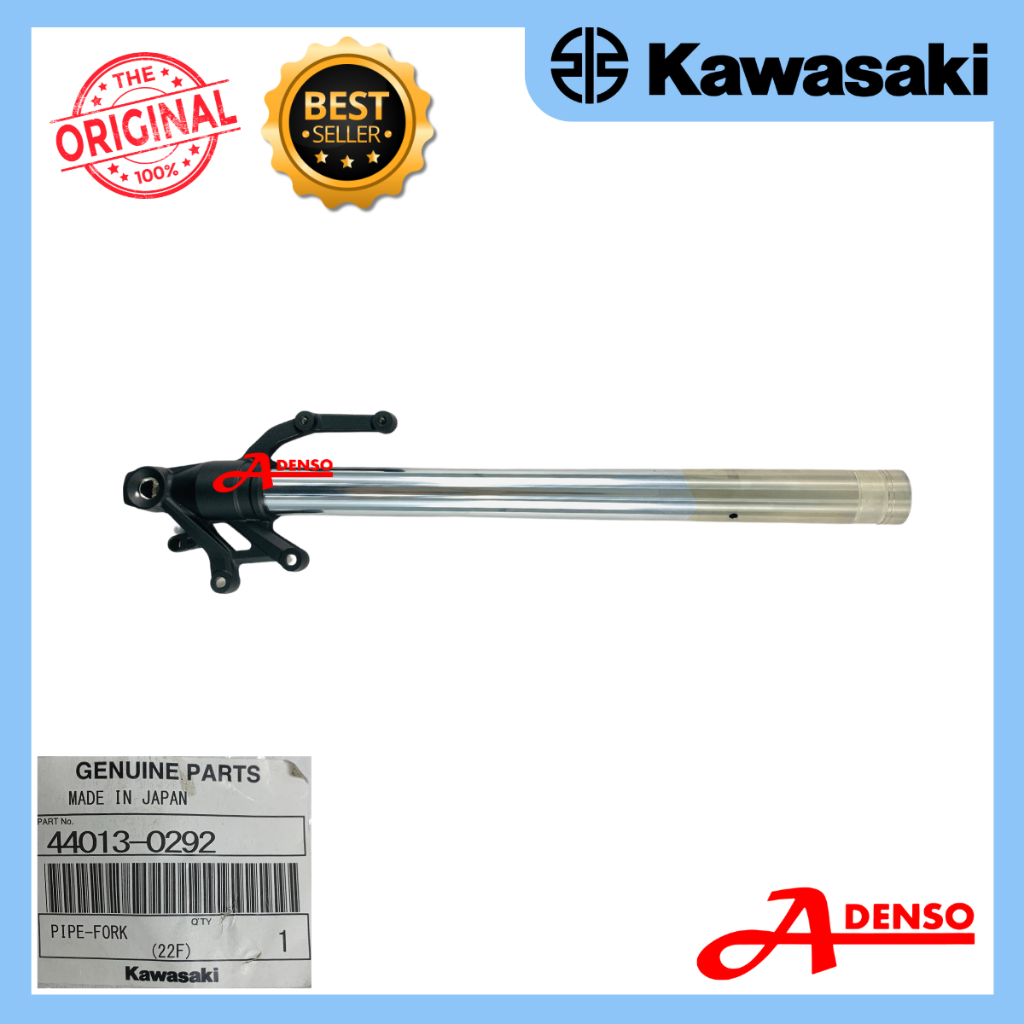 Z9 Z900 FRONT FORK INNER TUBE , LH LEFT SIDE CHROME ROD (KAWASAKI100 ...