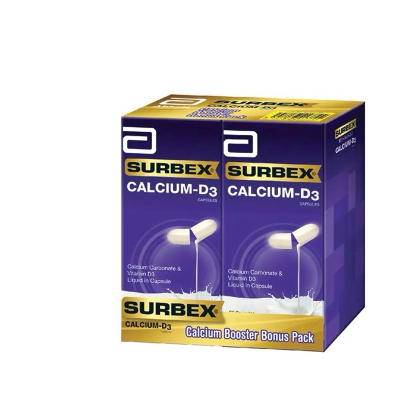 Surbex Calcium D3 (2 x 60Capsules) | Shopee Malaysia