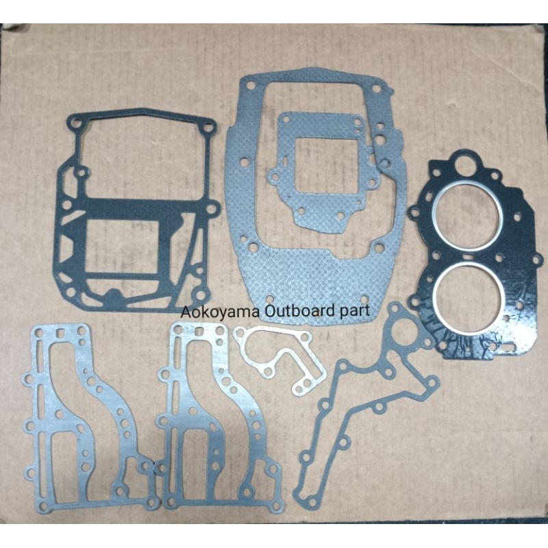 YAMAHA OBM 15HP E15D Top Gasket overhaul (New model) 6B4 Model #2 ...