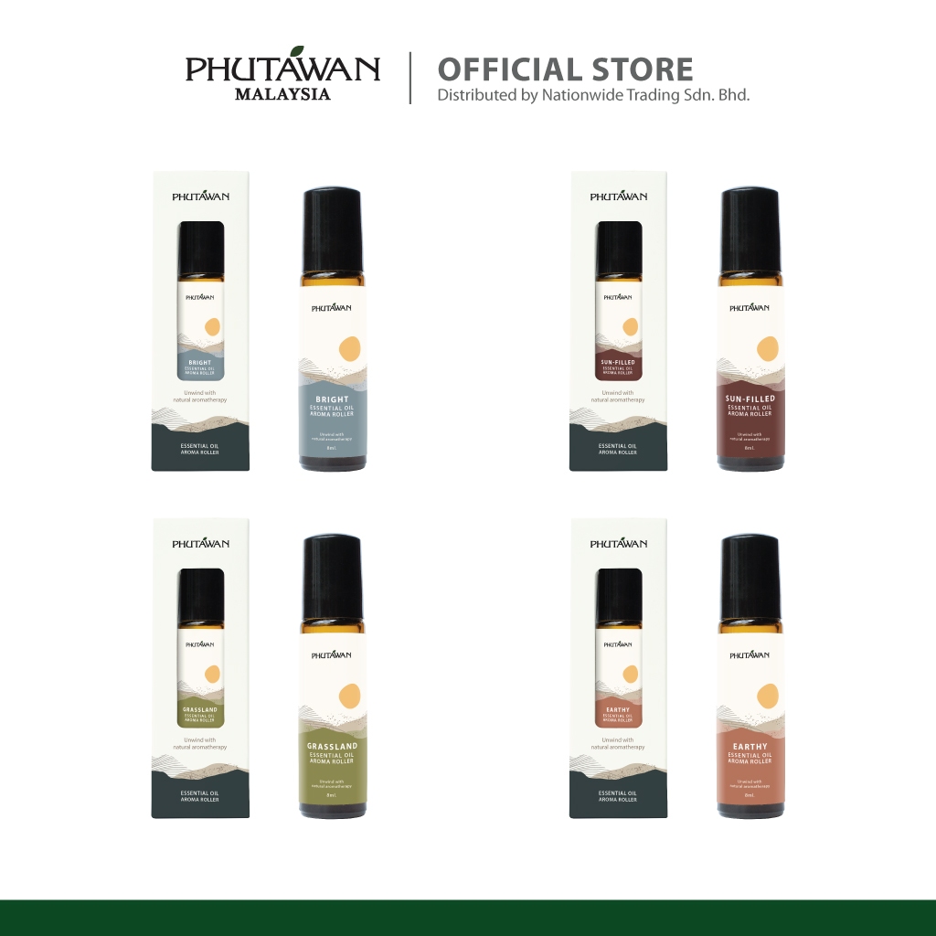 Phutawan Essential Oil Aroma Roller 8ml | Shopee Malaysia