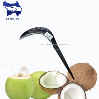 PISAU KAIT BUAH KELAPA NYIUR / SABIT KAIT KELAPA / COCONUT SICKLE ...