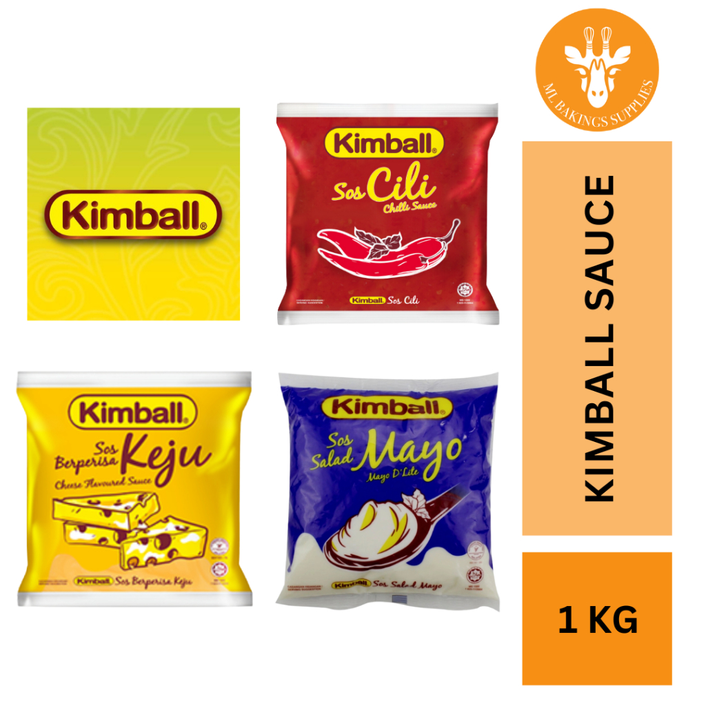 [READY STOCK] KIMBALL Sos/Assorted Sauce Refill Pack Sauce [1KG ...