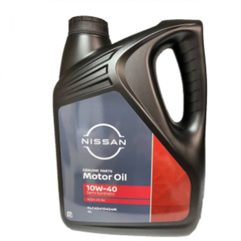 NISSAN ENGINE OIL 10W40 SEMI SYNTHEHTIC GENUINE PARTS (4L) | Shopee ...