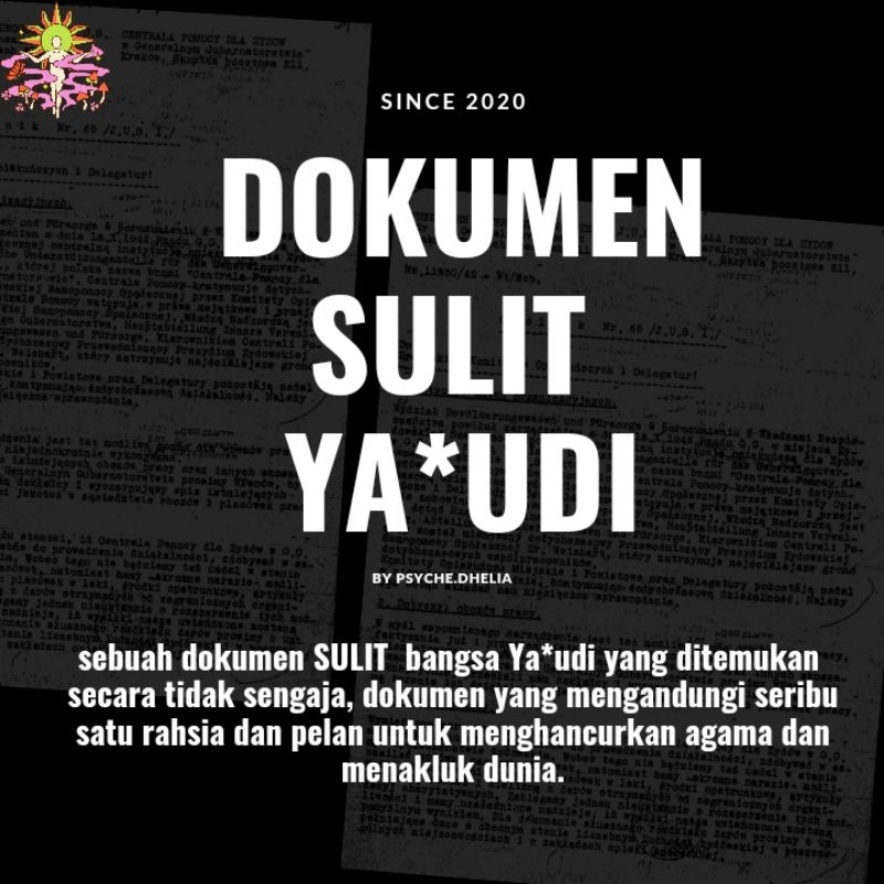 Dokumen Sulit Yahvdi | Dokumen Rahsia Bangsa Yahvdi | Shopee Malaysia