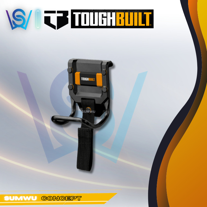 TOUGHBUILT ClipTech Modular Hammer Loop Holder Belt TB-52 Pemegang ...