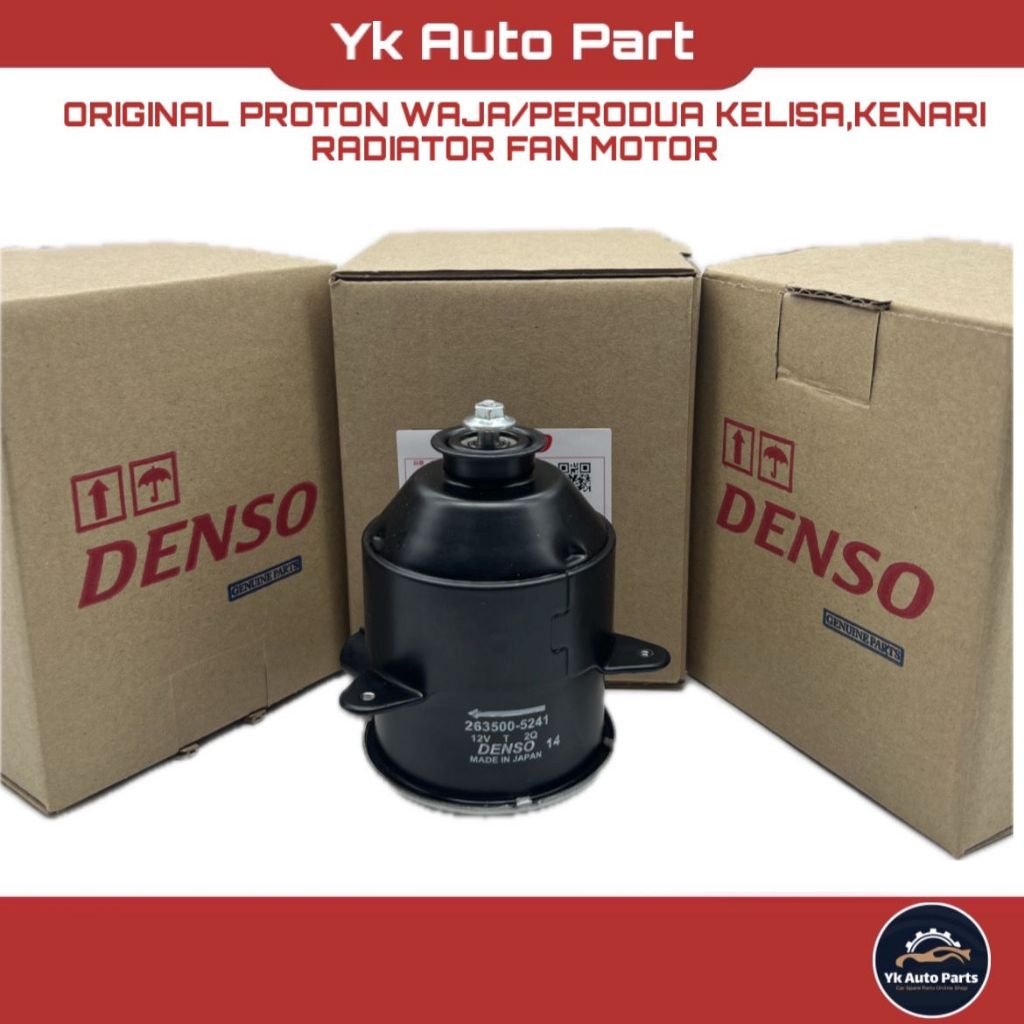ORIGINAL DENSO RADAITOR AIRCOND FAN MOTORPROTON WAJA,KELISA,KENARI PART ...
