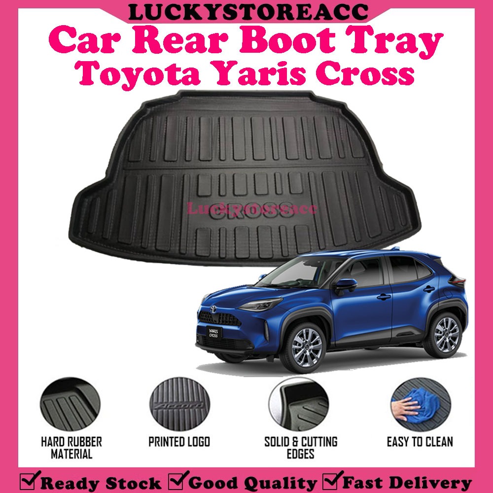 Toyota Yaris Cross Custom Fit Car Rear Boot Tray Luggage Cargo Trunk ...