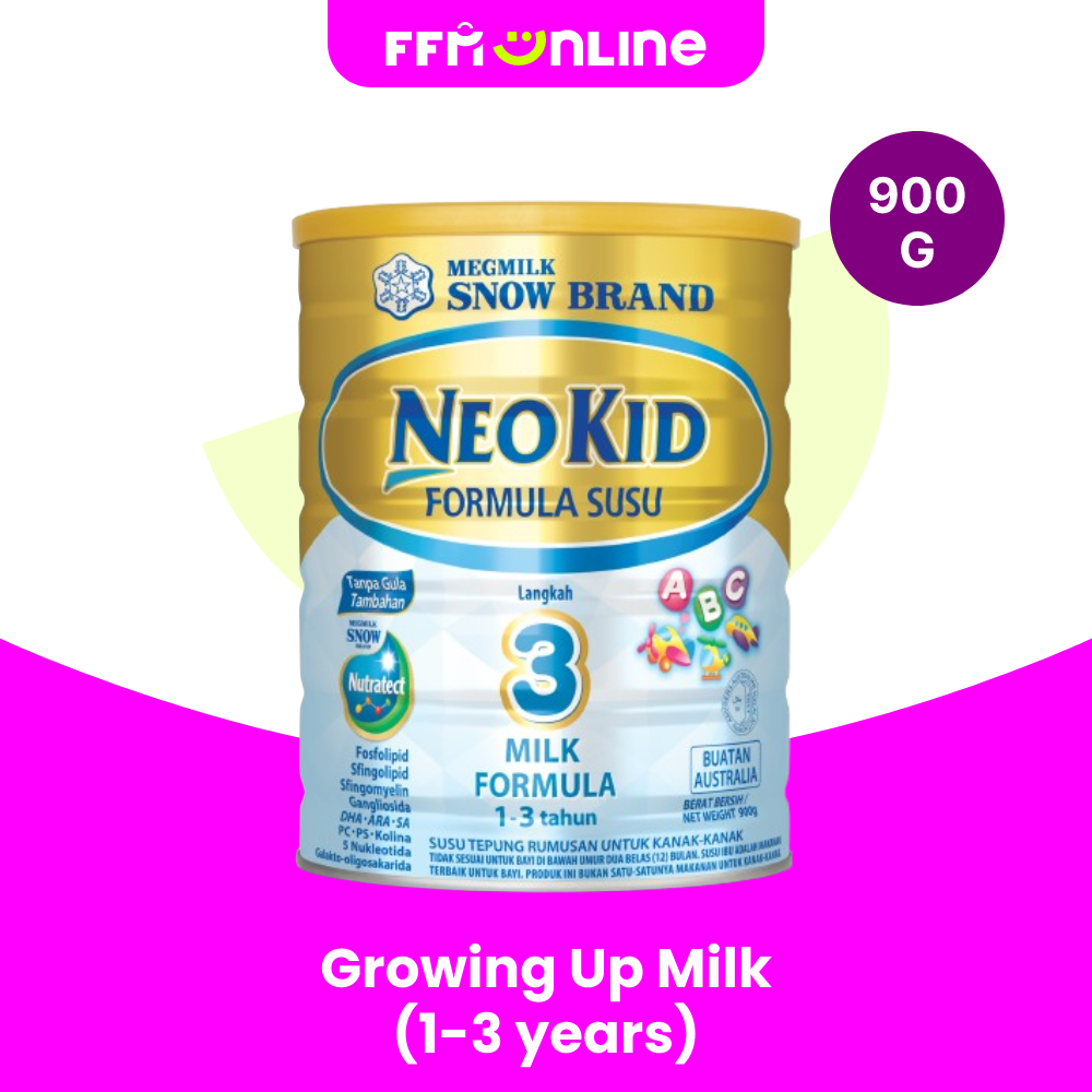 MegMilk Snow Brand Neo Kid 900g - Step 3 Growing Up Formula Milk (1 - 3 ...