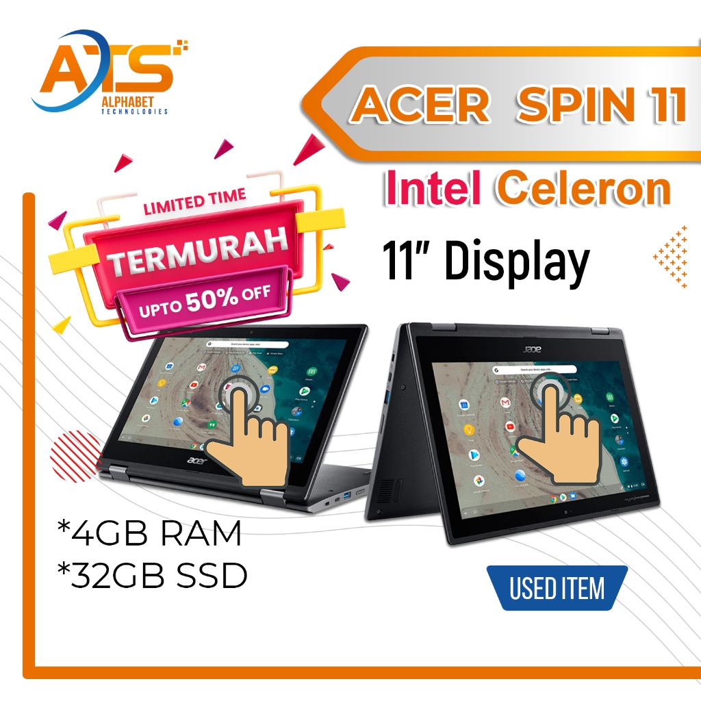 Cheapest Touchscreen Laptop/Acer Chromebook Spin R11 (MIX MODELS ...