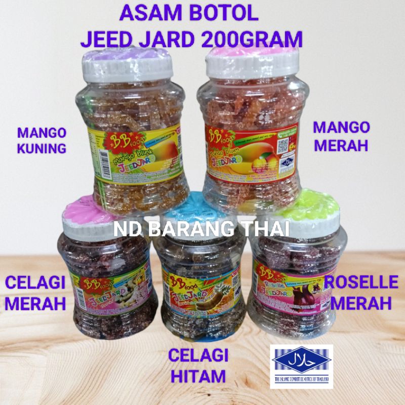 ASAM BOTOL JEEDJARD HALAL 💯 | Shopee Malaysia