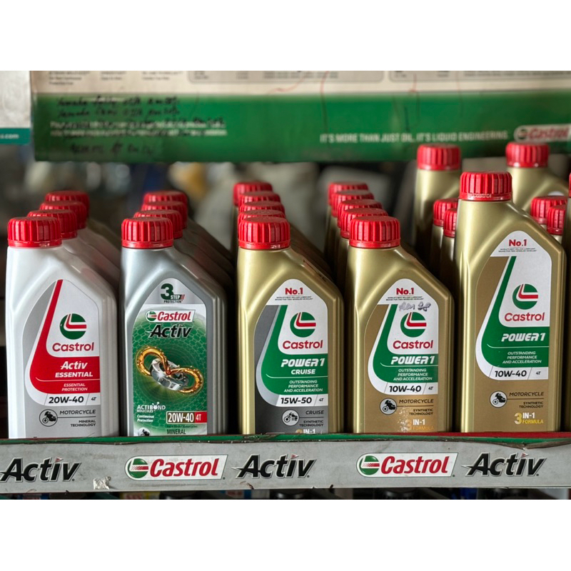 CASTROL 4T CASTROL ACTIV/CASTROL POWER1/CASTROL POWER/1 ULTIMATE ...