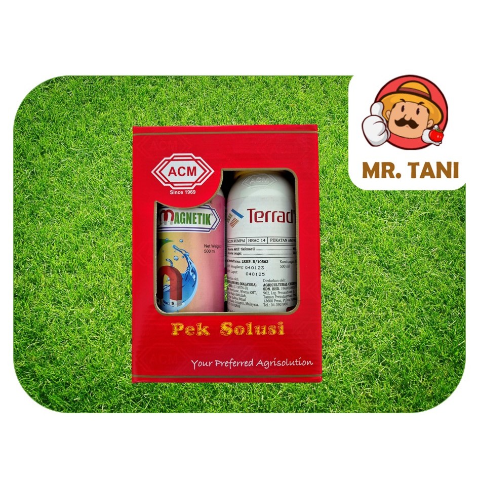 Terrador + Adjuvant Magnetik (Tiafenacil 30%) ( 500 ml + 500 ml ) ACM ...