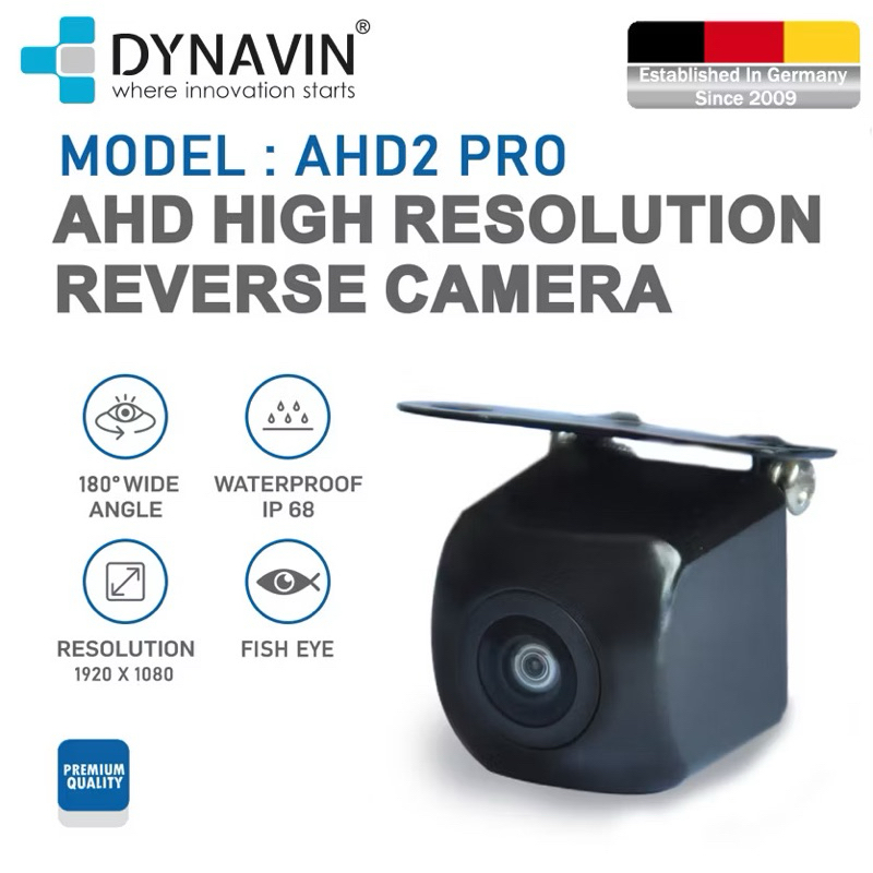 DYNAVIN AHD2 PRO AHD HIGH RESOLUTION REVERSE CAMERA 180 DEGREE SUPER ...