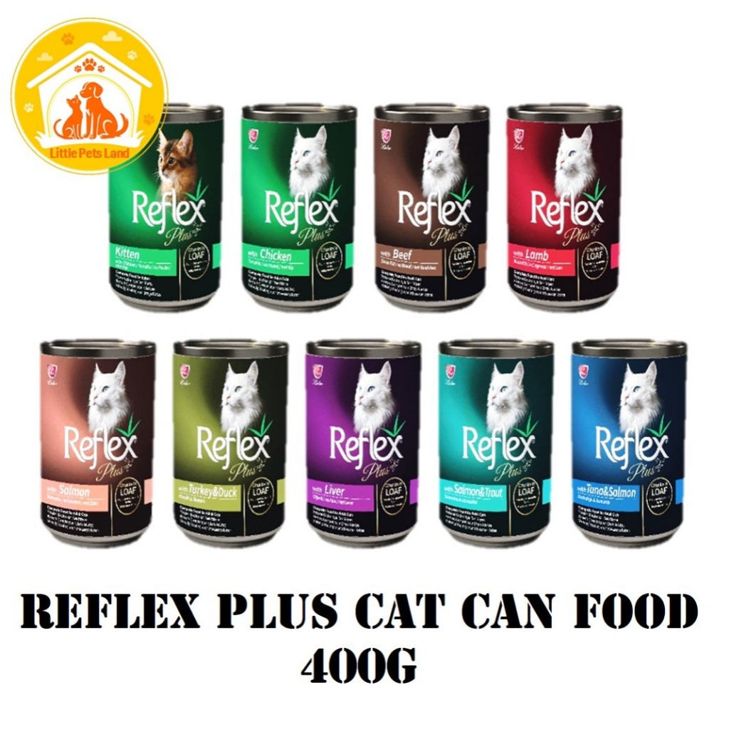 Reflex Plus+ Cat Canned Food 400g / Makanan Basah Kucing #WetFood # ...