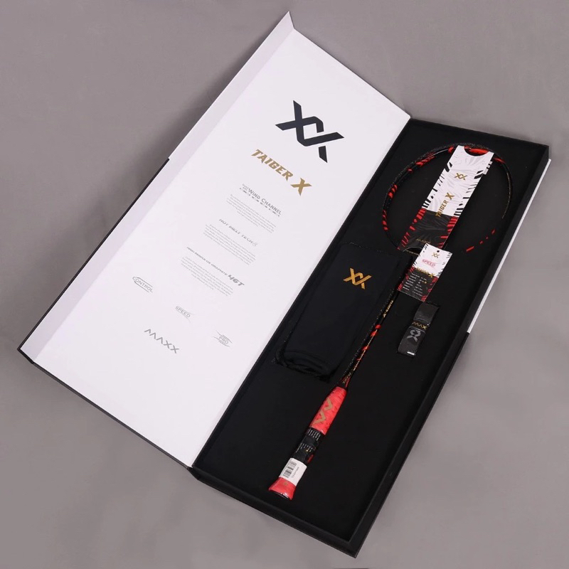MAXX Badminton Racket - TAIGER X - Black (98% new, 1 time used ...