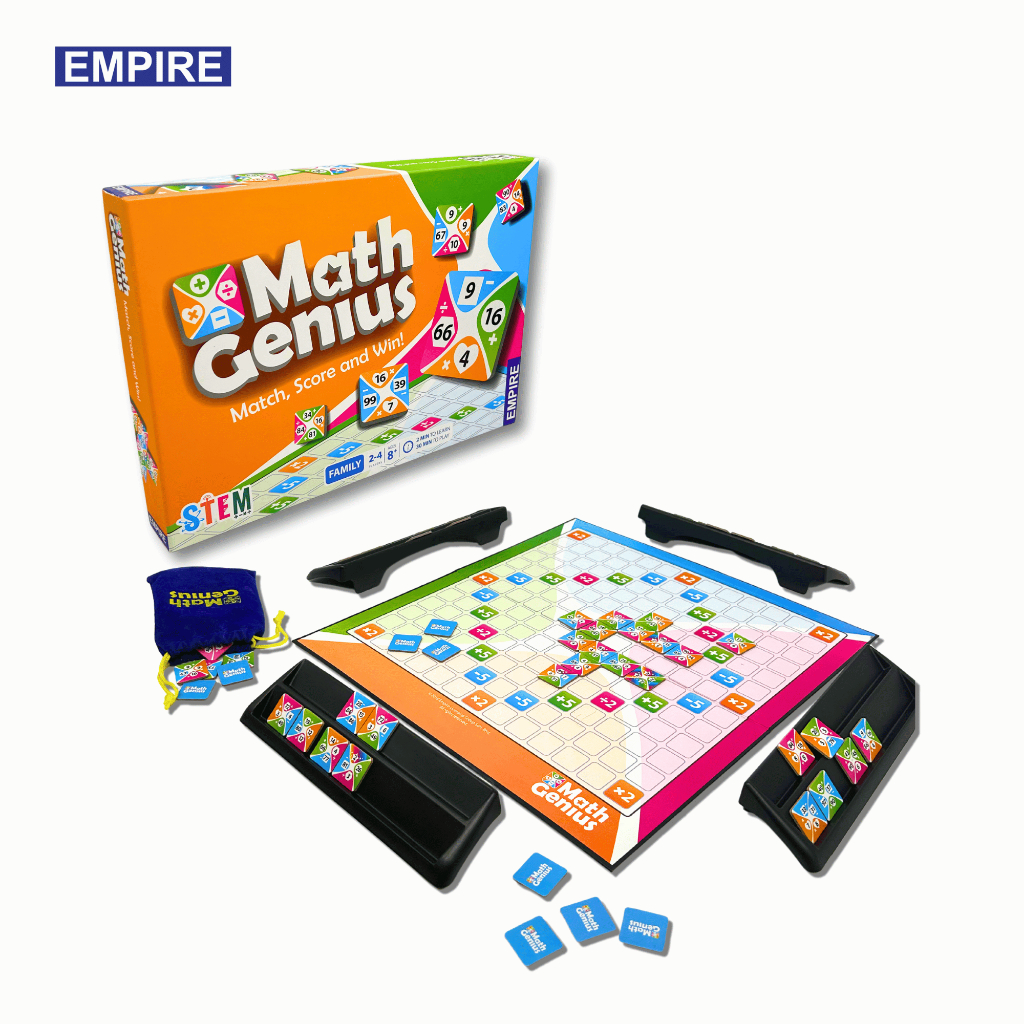Empire Math Genius Board Game for Kids Ages 8 & Up | Shopee Malaysia