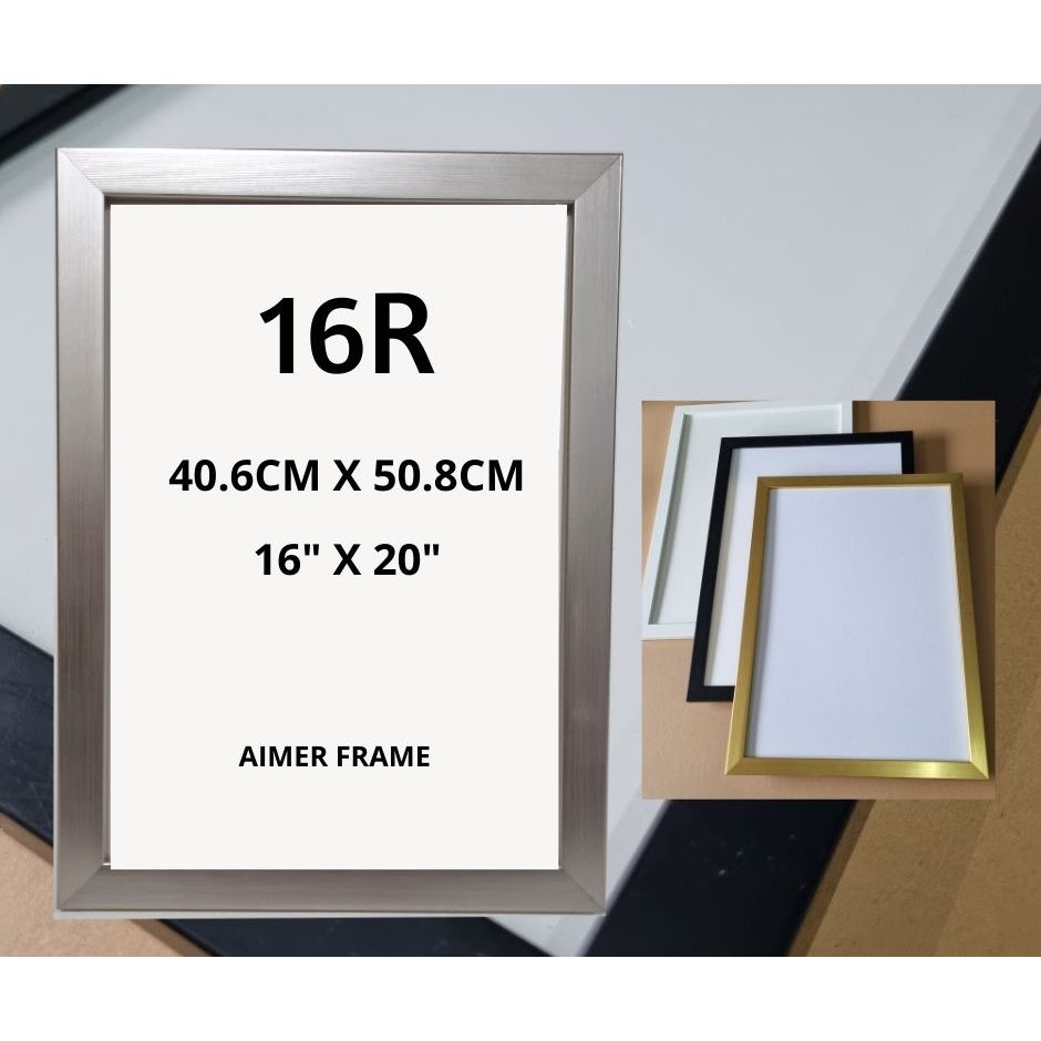 AIMER FRAME 16R PHOTO FRAME SIZE 16" x 20" / 40.6cm x 50.8cm | Shopee ...