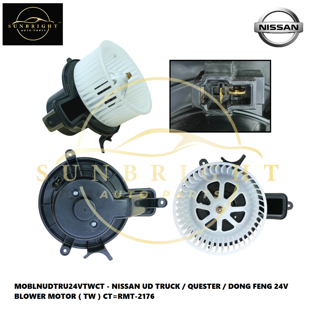 NISSAN UD TRUCK / QUESTER / DONG FENG 24V BLOWER MOTOR ( TW ) CT=RMT ...