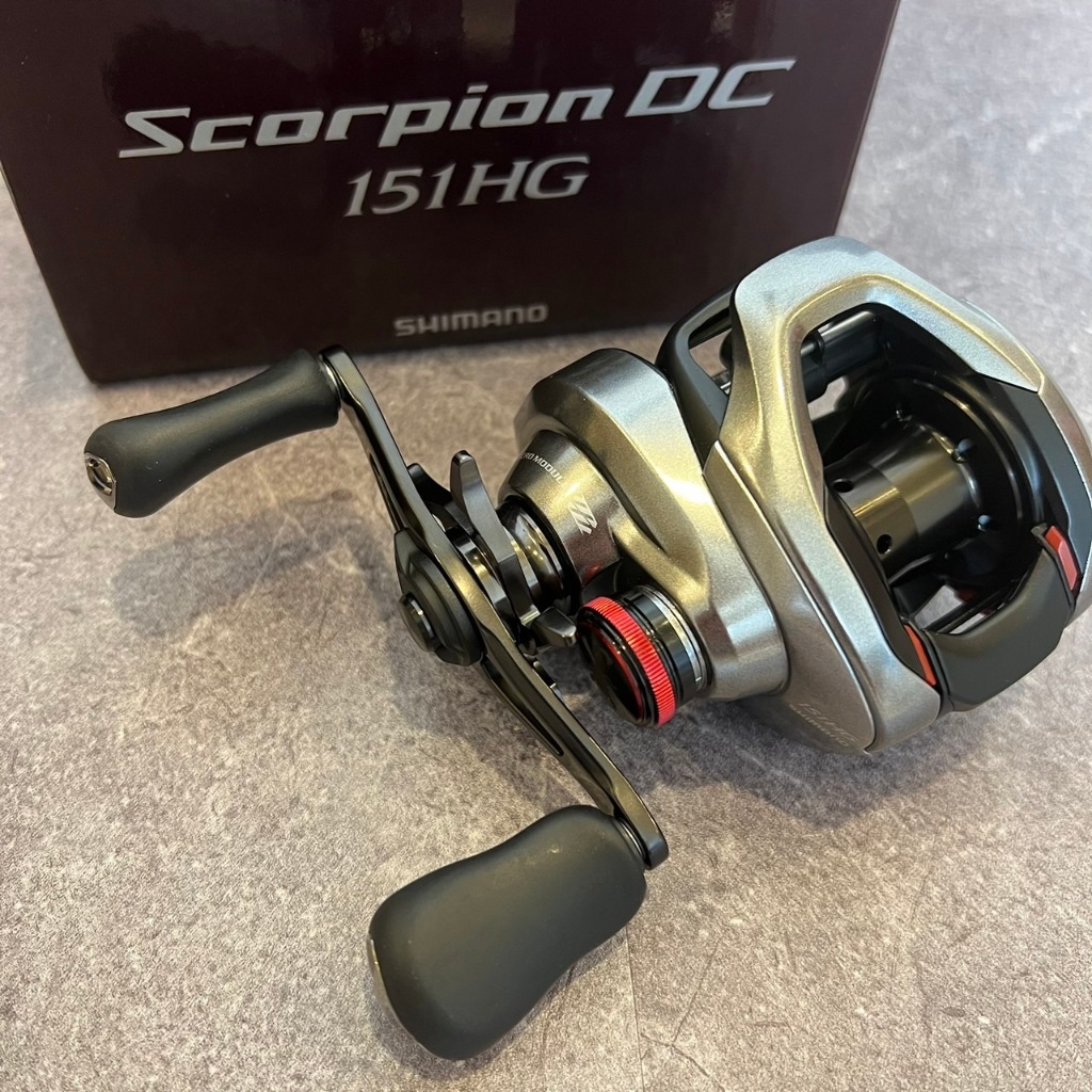 SHIMANO Baitcasting Reel Dual-axis Reel Bass Scorpion DC 2021 [ 150 RIGHT/151HG LEFT/151XG LEFT ...