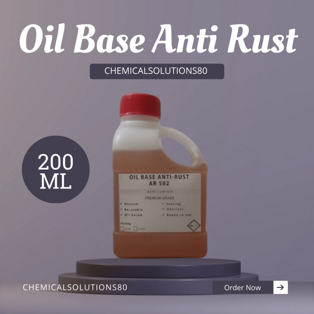 Anti Rust Oil (200ML) Prevent Rust Protect Metal Components || Anti ...
