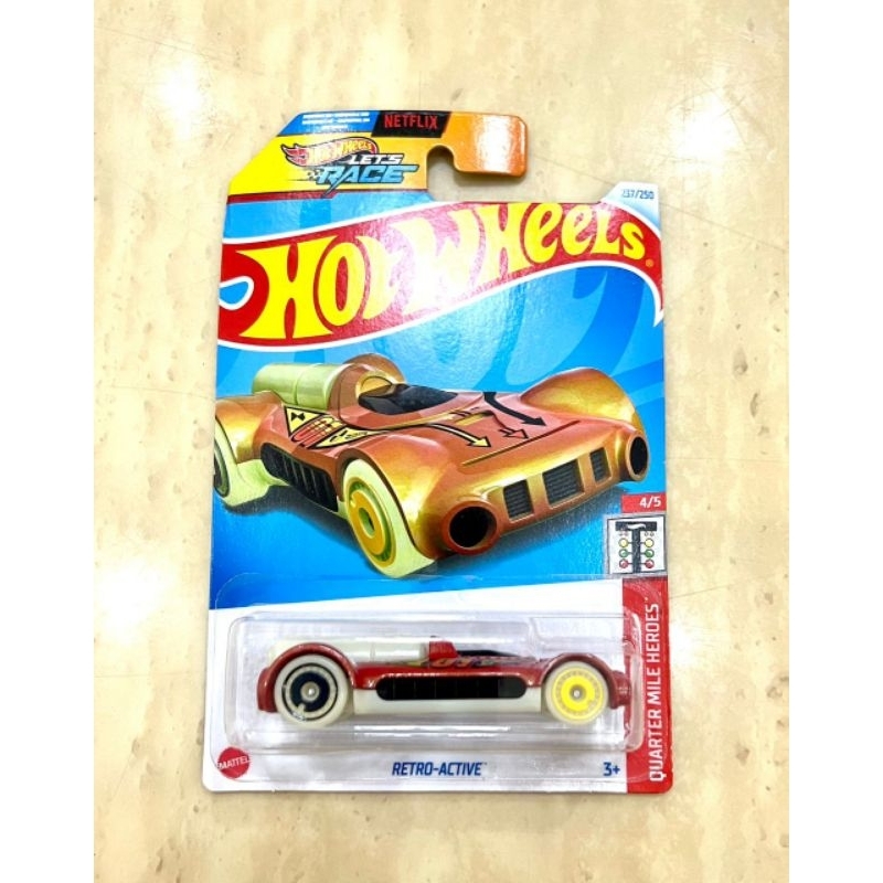 Hot Wheels Retro-Active (Race Car) | Shopee Malaysia