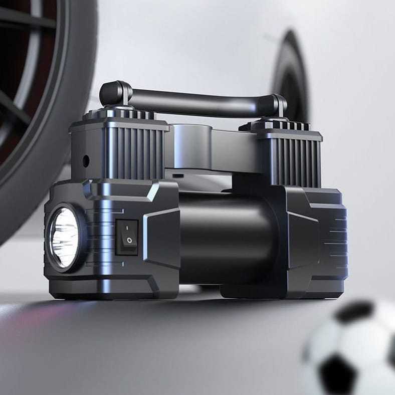 12V Portable Car Electric Tyre Pump Air Inflator Car Tyre Inflator Air ...
