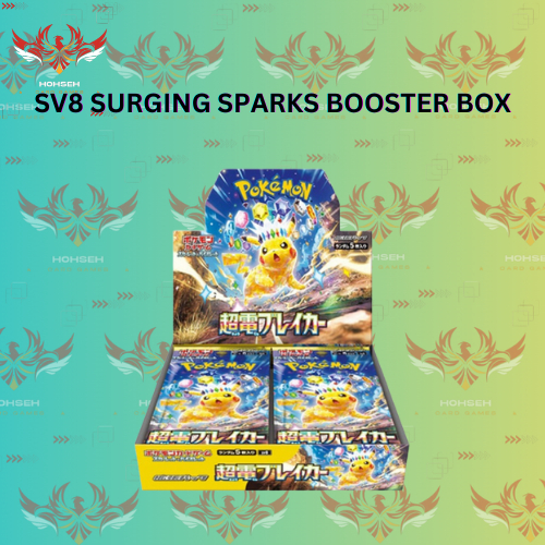 [LIVE RIP] PTCG: SV8 Super Electric Breaker Booster Box Japanese | Shopee Malaysia