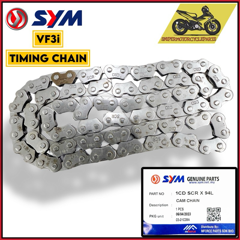 SYM VF3i VF3 LE PRO V1 V2 & SYMPHONY 150 TIMING CHAIN SILENT CHAIN ...