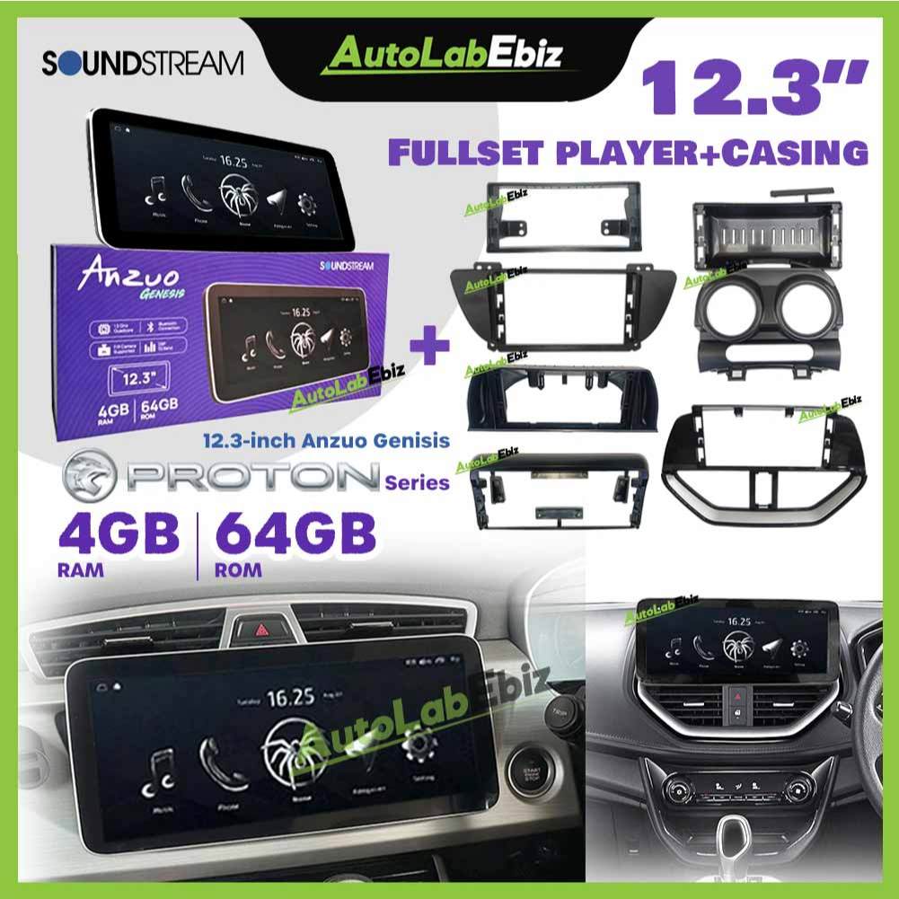 Proton Series SoundStream 12.3 inch Fullset 4+64/8+256 Anzuo Genesis ...