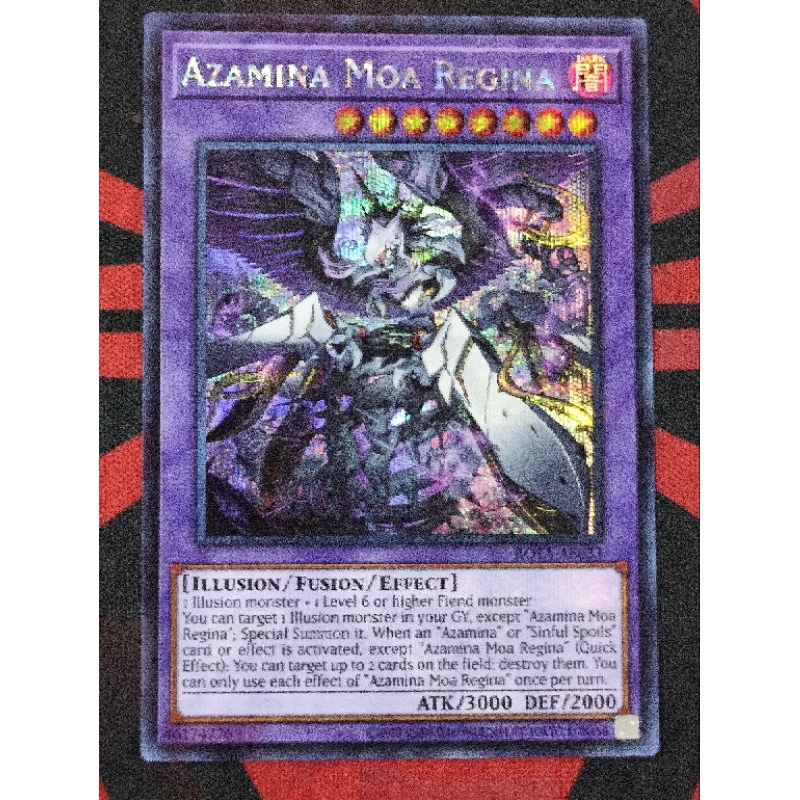 YUGIOH KONAMI ROTA-AE033 Azamina Moa Regina (Secret Rare/Ultimate Rare/Ultra Rare) | Shopee Malaysia